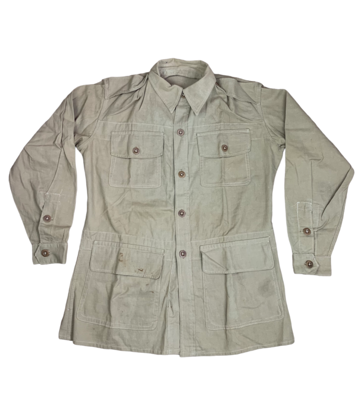 British Aertex Tropical Bush Jacket 1943 - Market Garden Militaria