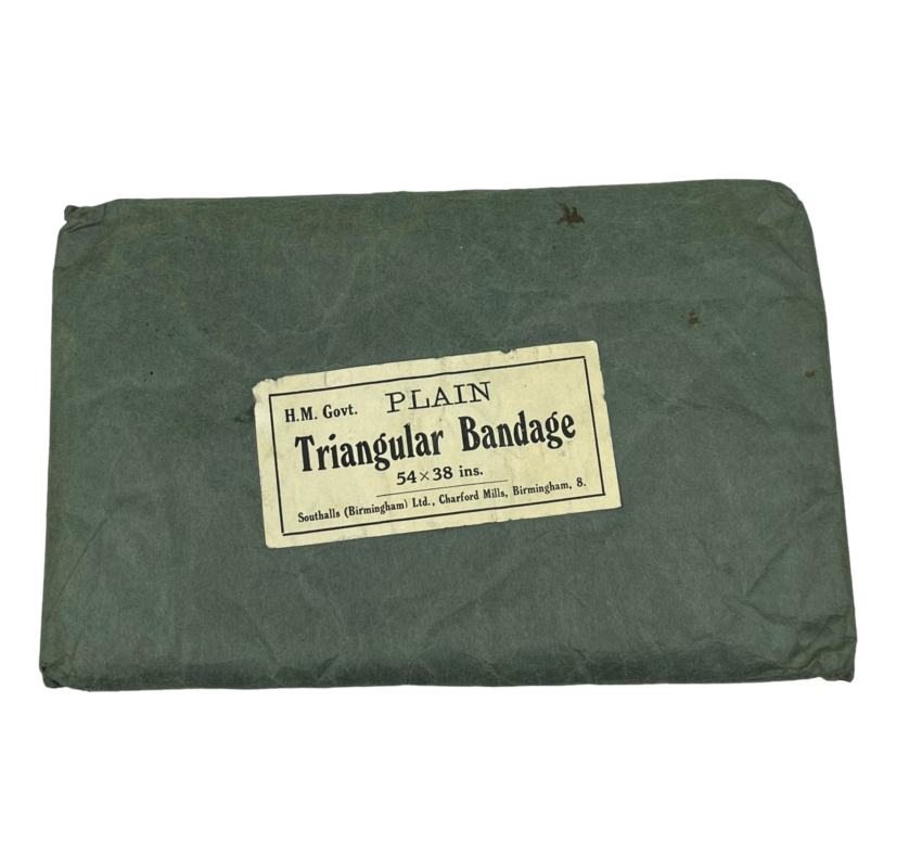 British WW2 Triangular Bandage - Market Garden Militaria