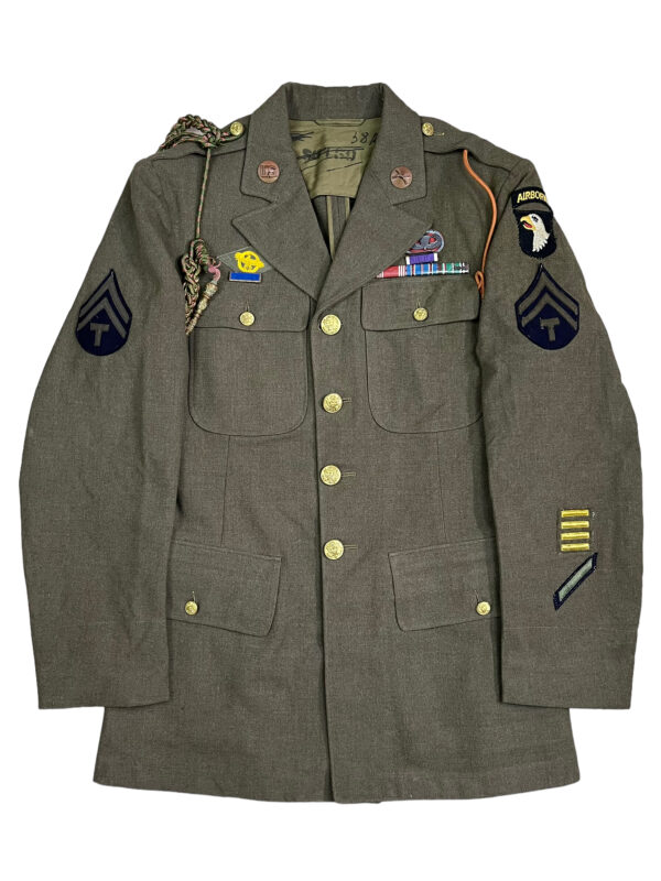 US WW2 101st Airborne Division Class A Jacket 501st P.I.R. - Market ...