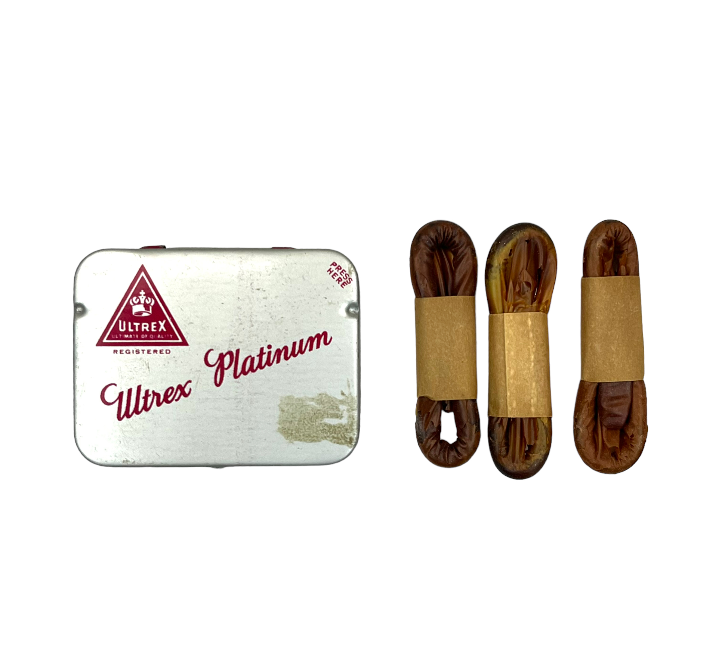 US WW2 Prophylactics Ultrex Platinum - Market Garden Militaria