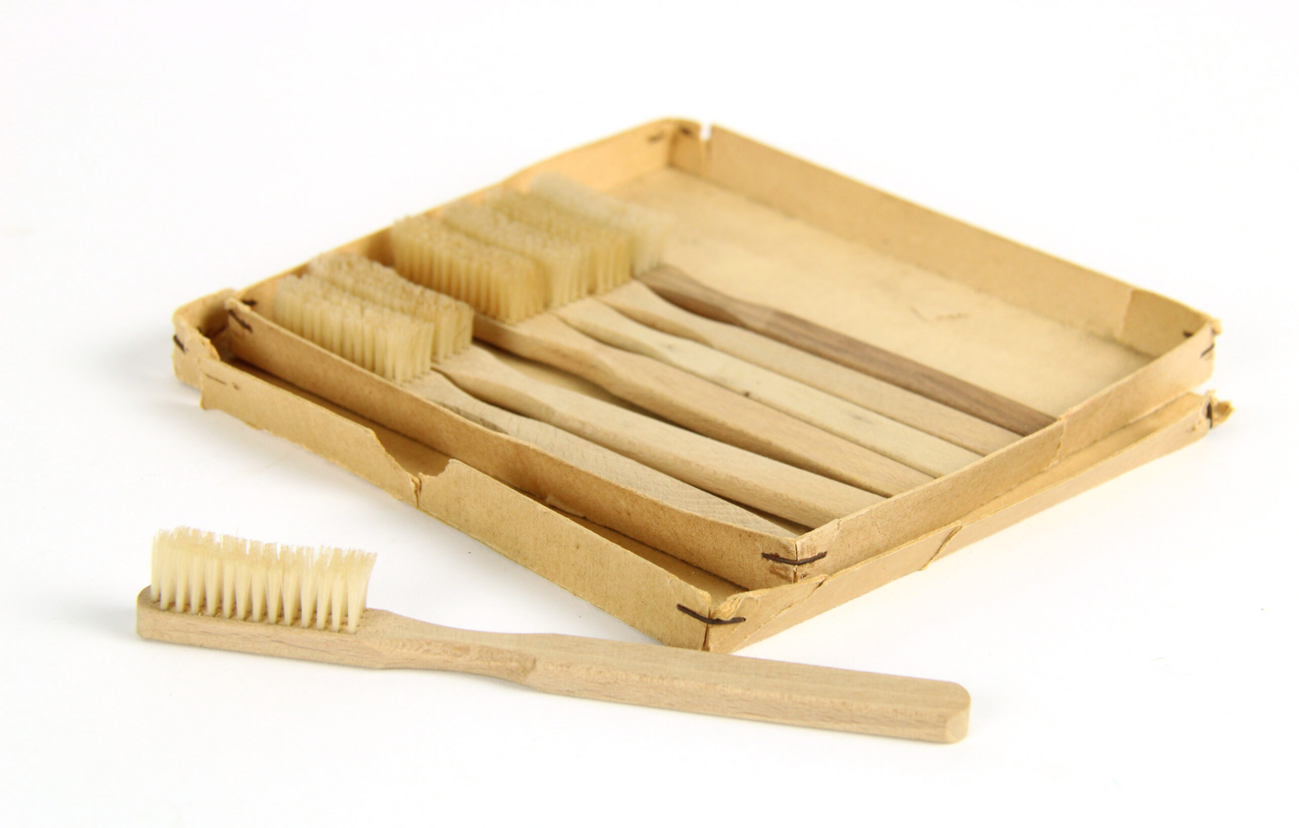 German WW2 Toothbrush Wood - Market Garden Militaria