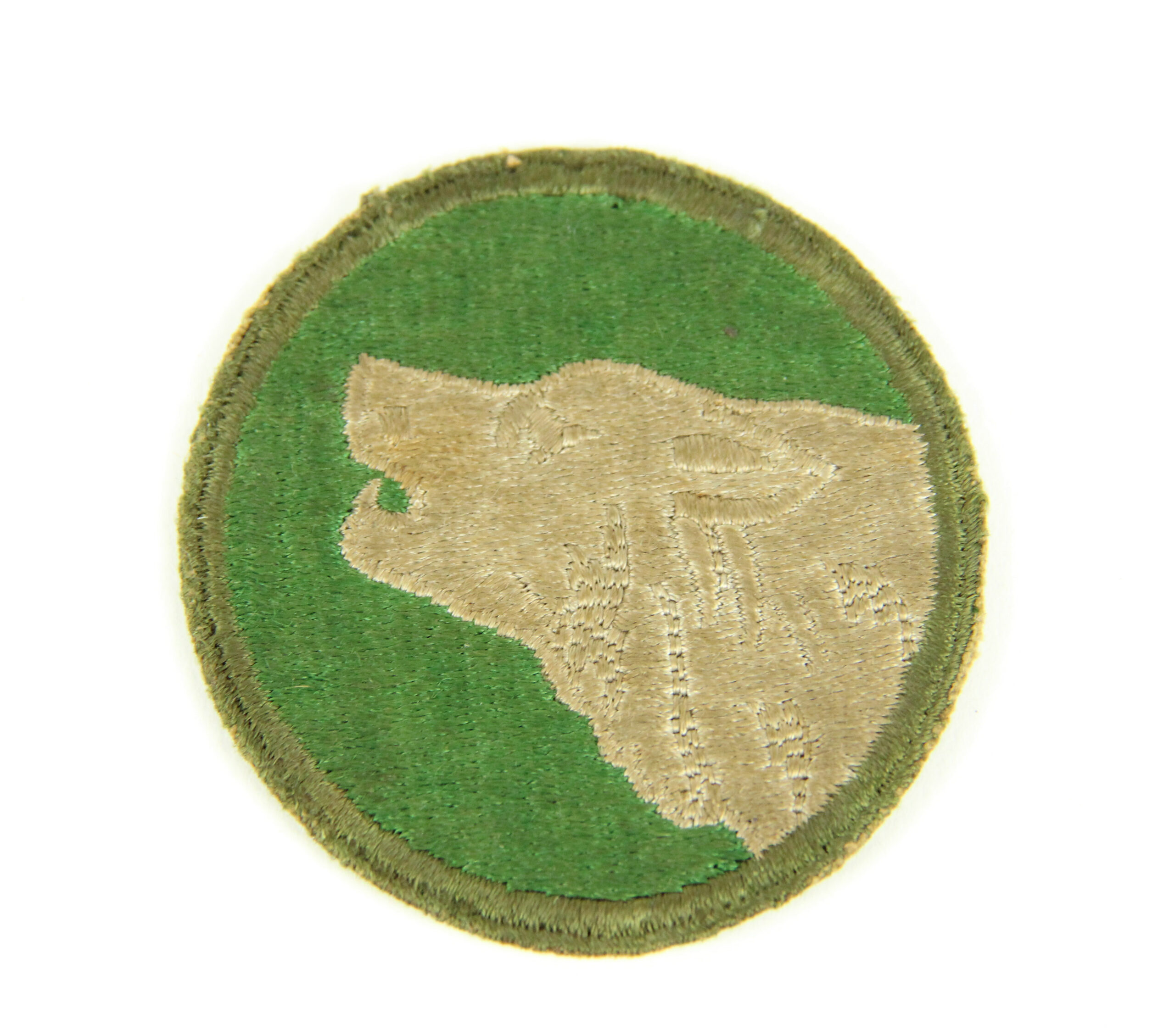 US WW2 104th Timberwolves Division Patch - Market Garden Militaria