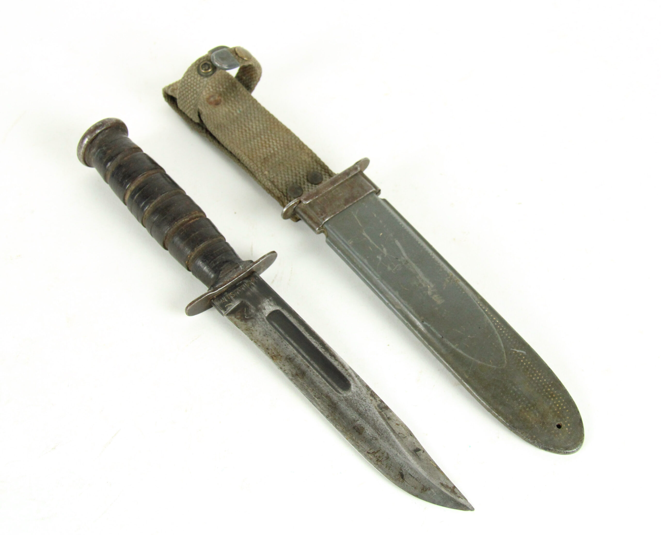 US WW2 Camillus, USN MK2 Knife - Market Garden Militaria