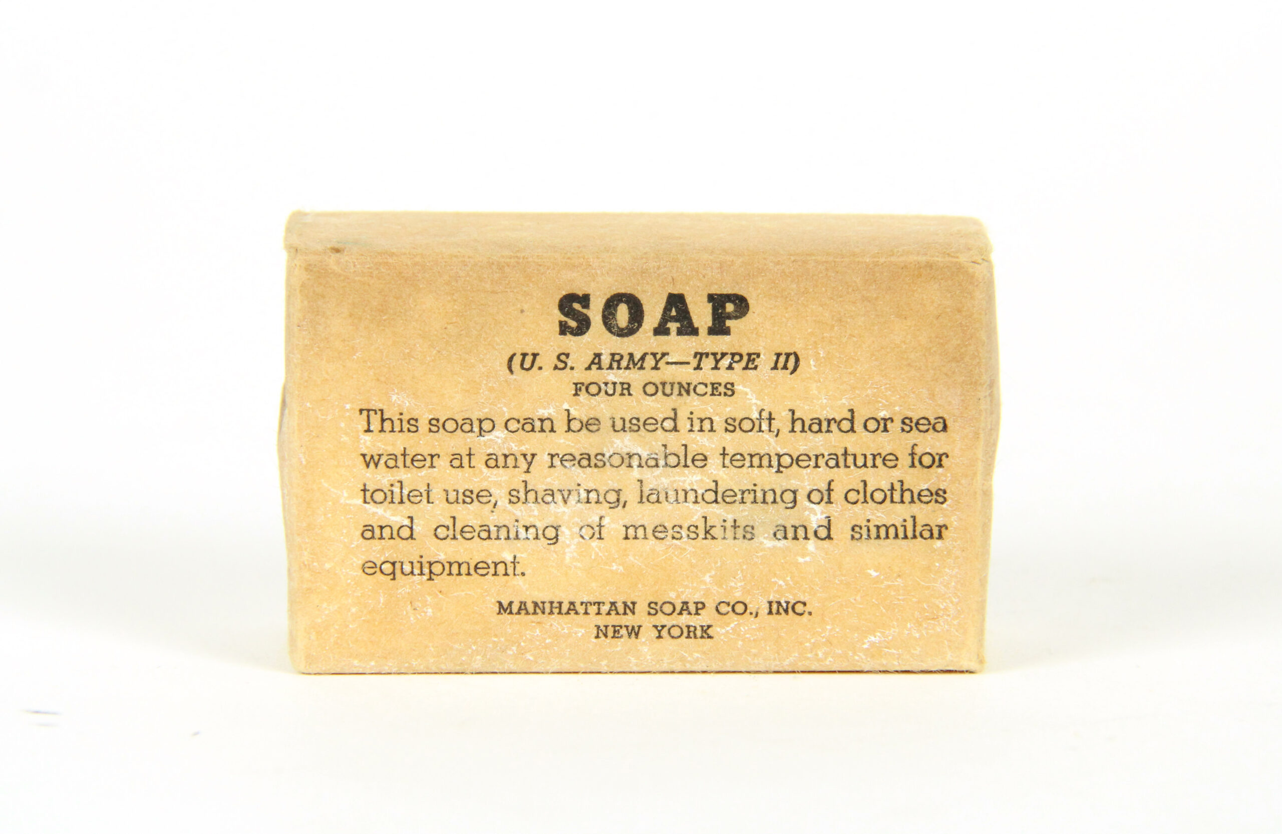 US WW2 Soap Army Issued Type II - Market Garden Militaria