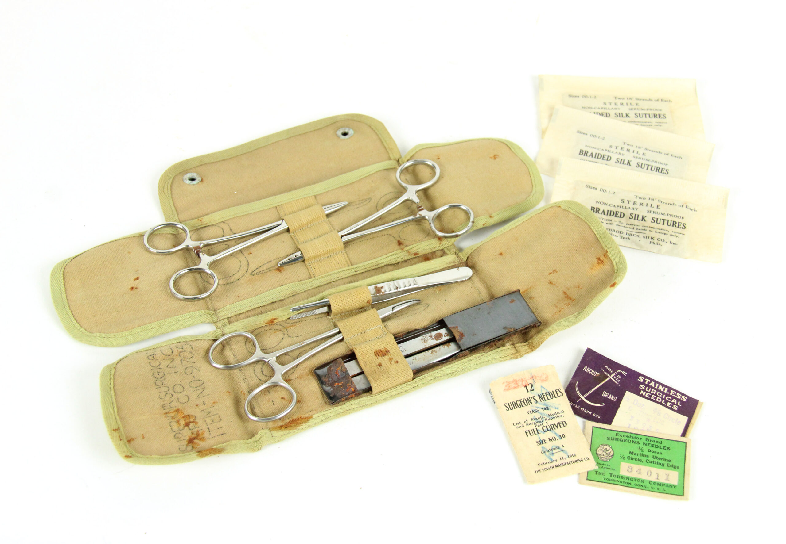 US WW2 Medical Officers Case - Market Garden Militaria