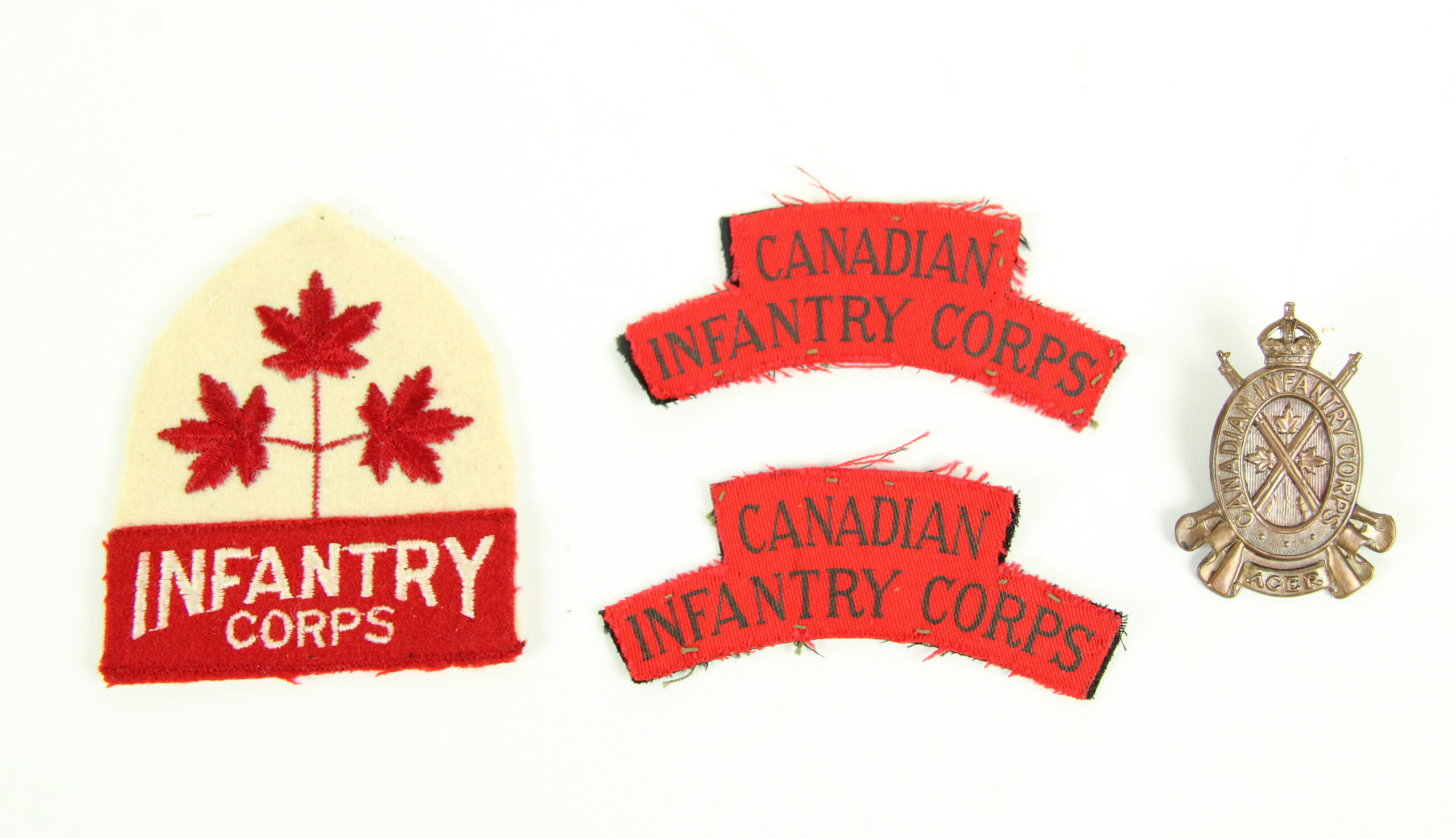 Canadian Infantry Corps Insignia Set - Market Garden Militaria