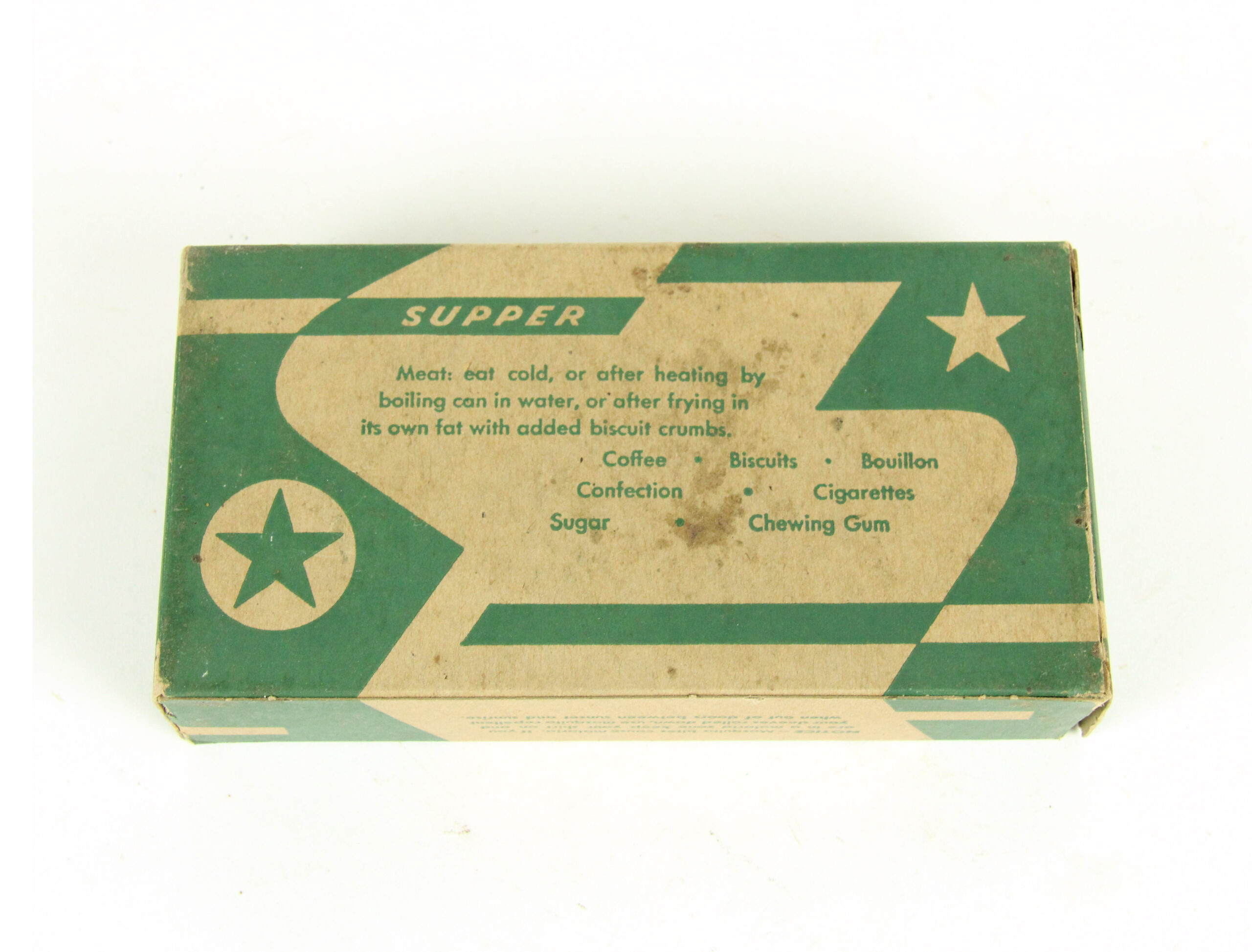 US K-Ration Supper Full - Market Garden Militaria