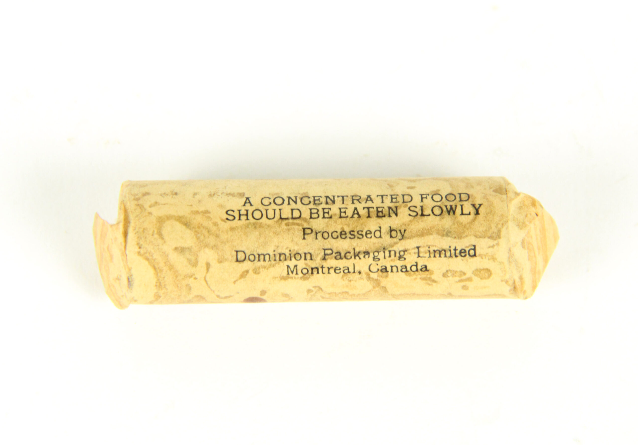 Canadian WW2 Milk Chocolate Emergency Ration Full - Market Garden Militaria