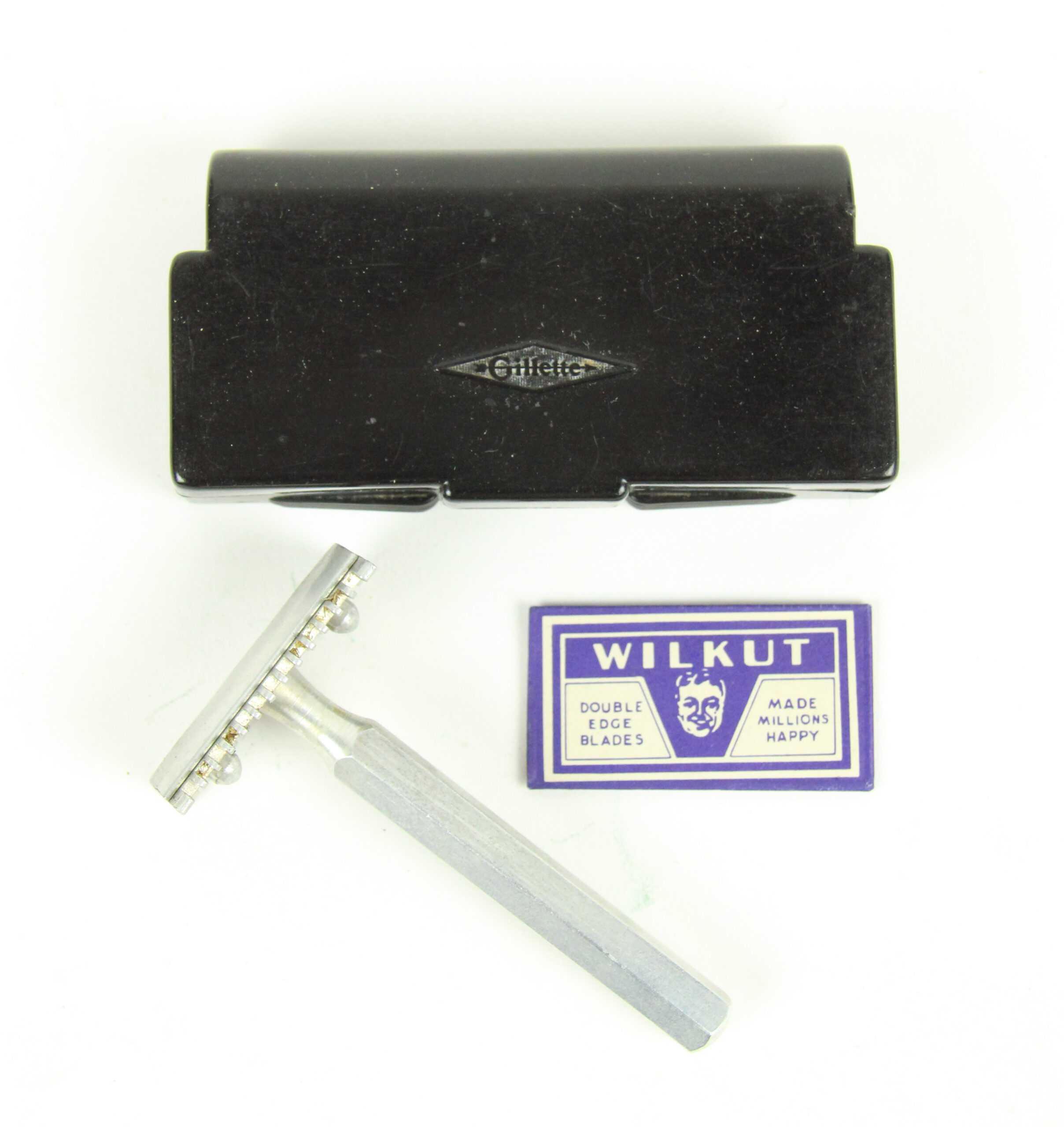 British WW2 Army Issued Gillette Razor Kit - Market Garden Militaria