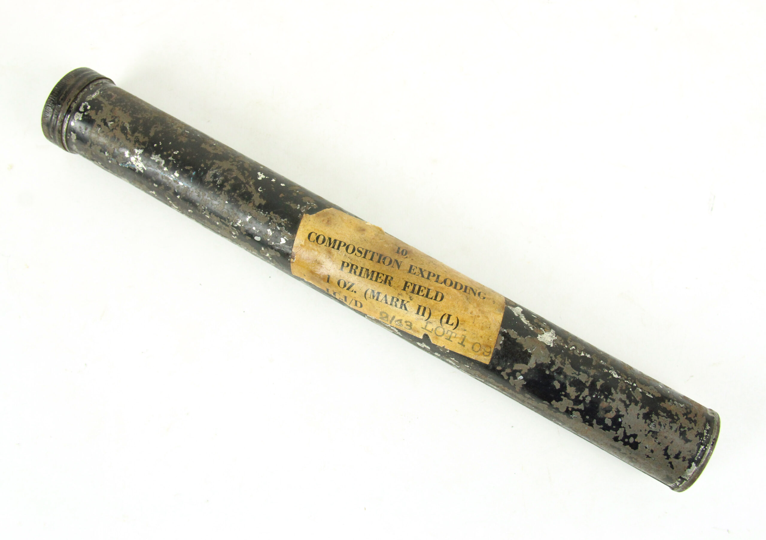 British WW2 SOE Composition Exploding Primer Field MKII Tube - Market ...