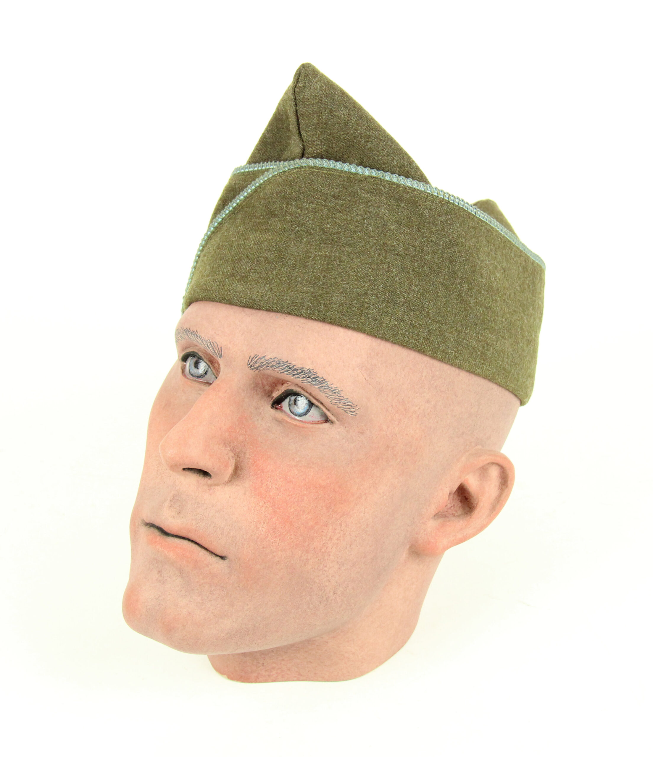 US WW2 Garrison Cap, SGT Harry E. Kain, 506th P.I.R. 101st Airborne ...