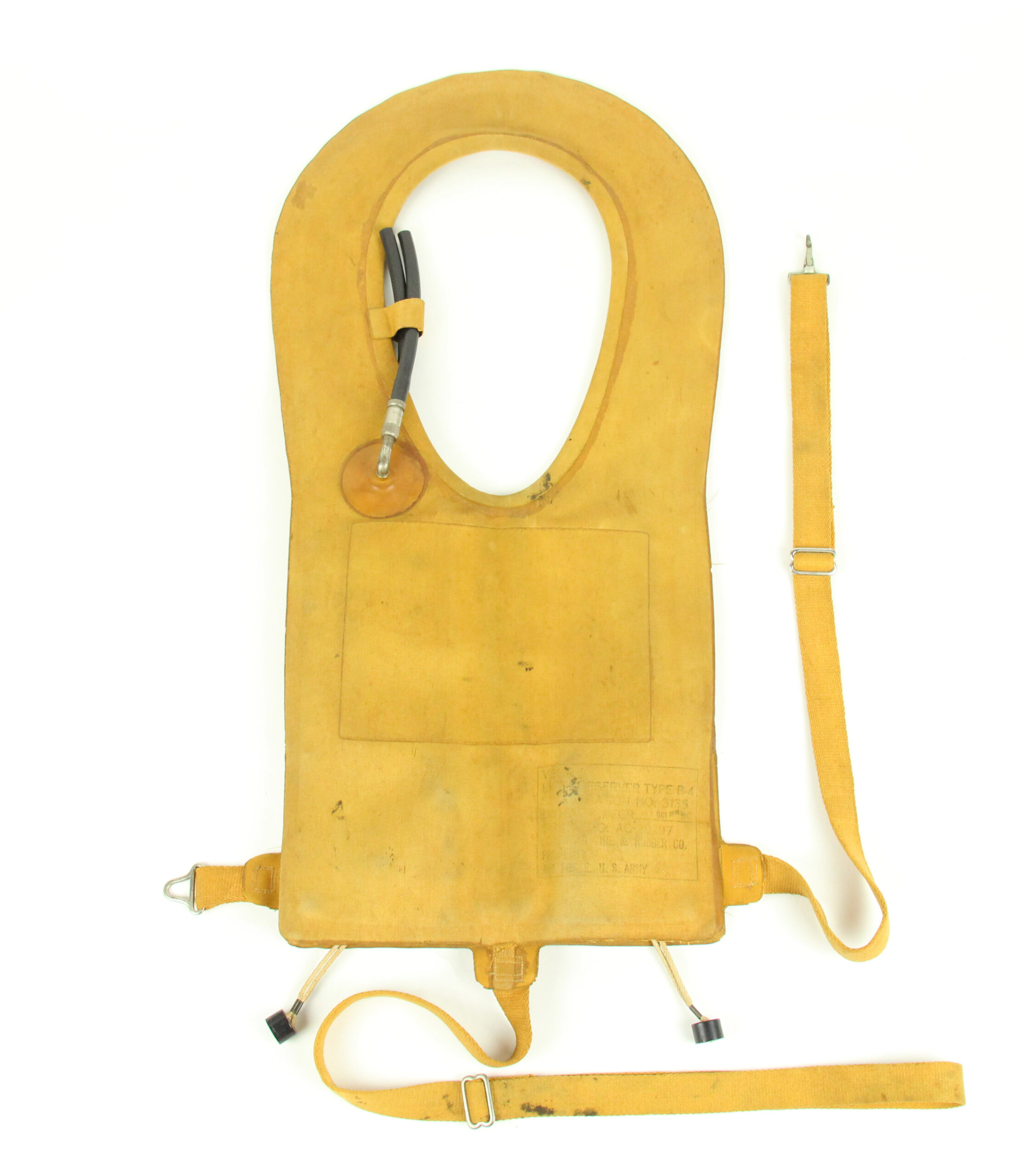 US WW2 B4 Mea West Life Preserver 1942 Waist Gunner S/SGT Horton USAAF ...